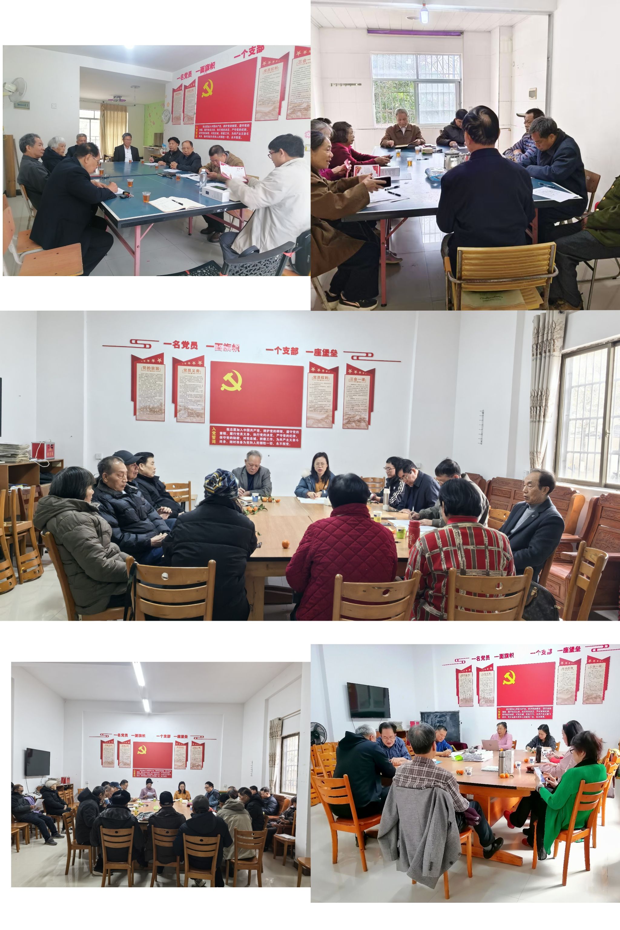 退休教职工党支部召开2025年度组织生活会和民主评议党员-北部湾大学党委教师工作部、人事处（离退休工作处）